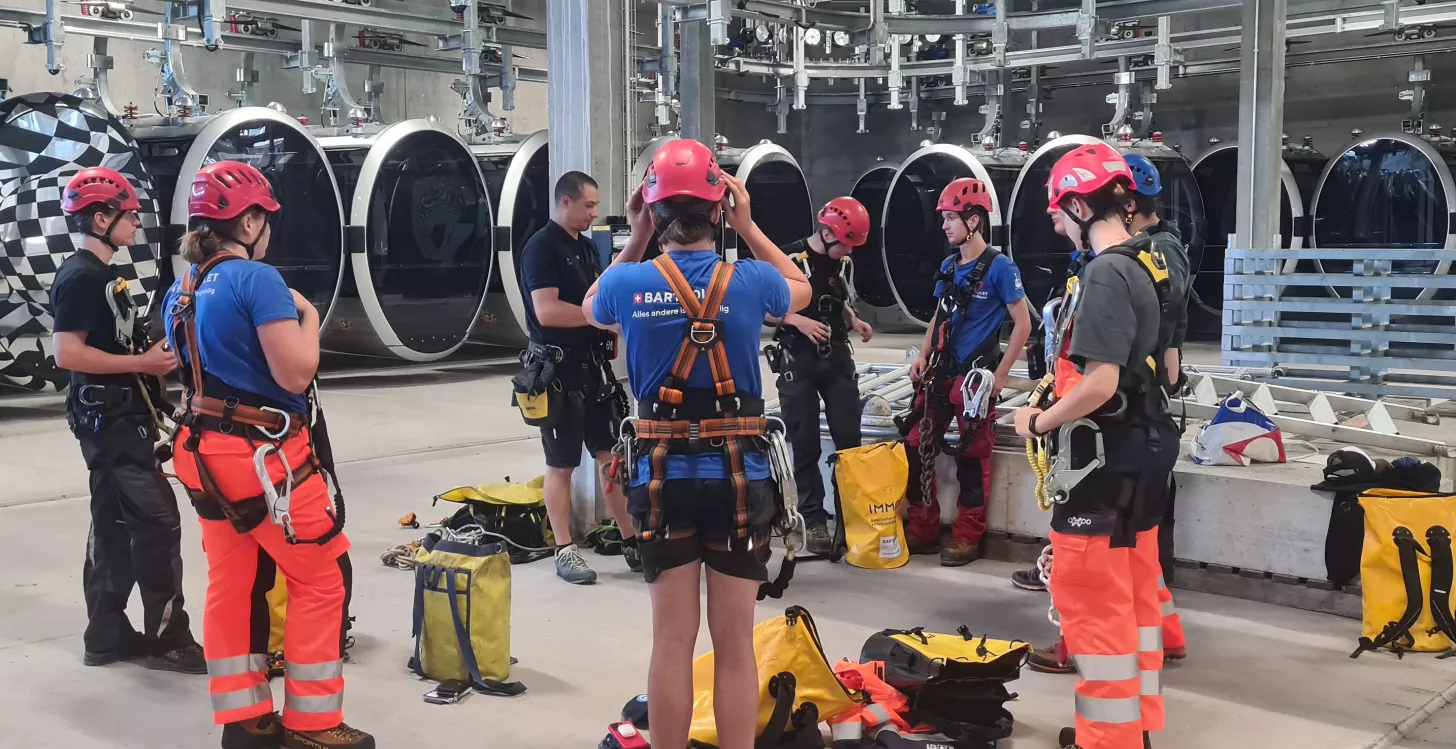 Successful start for the OSVS ropeway apprenticeship network | Bartholet
